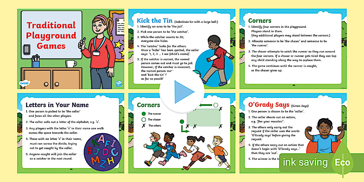 Traditional Playground Games