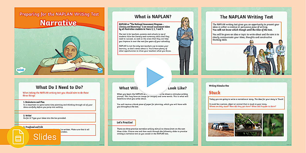 NAPLAN Narrative Writing Presentation | Primary Resources