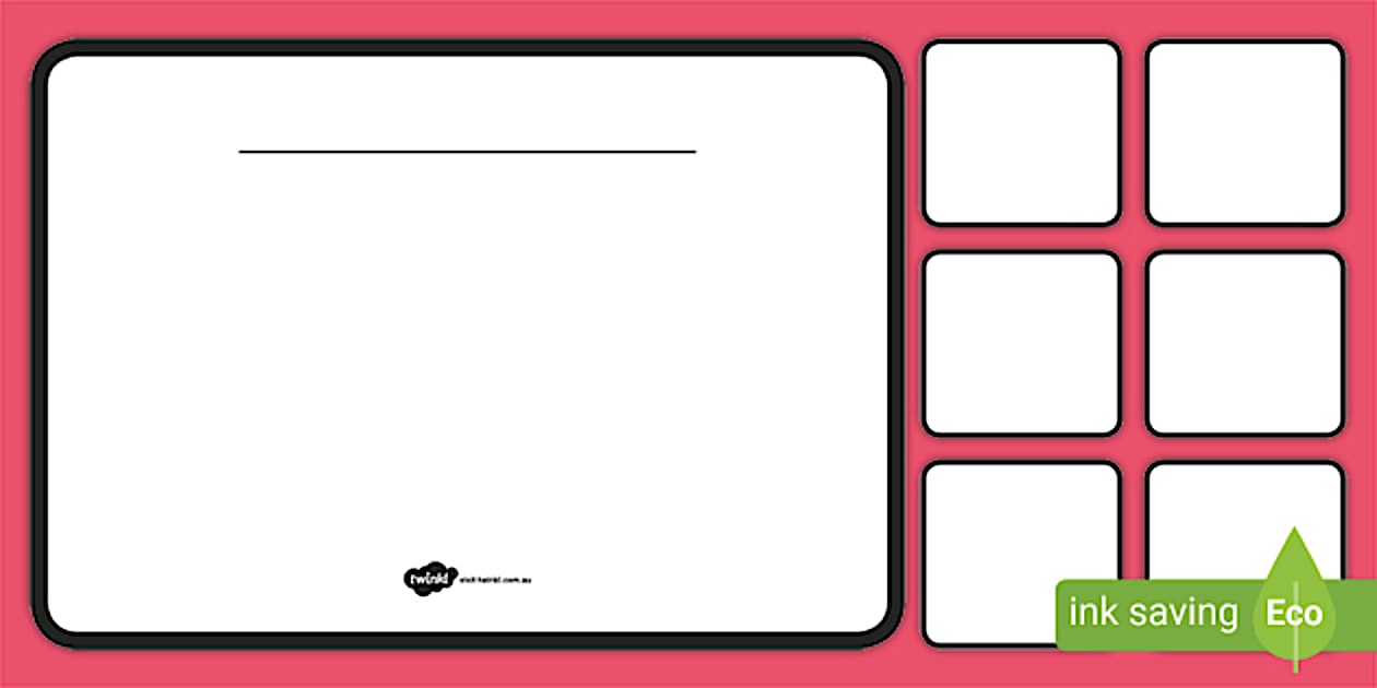 Blank Sorting Cards (teacher made) - Twinkl