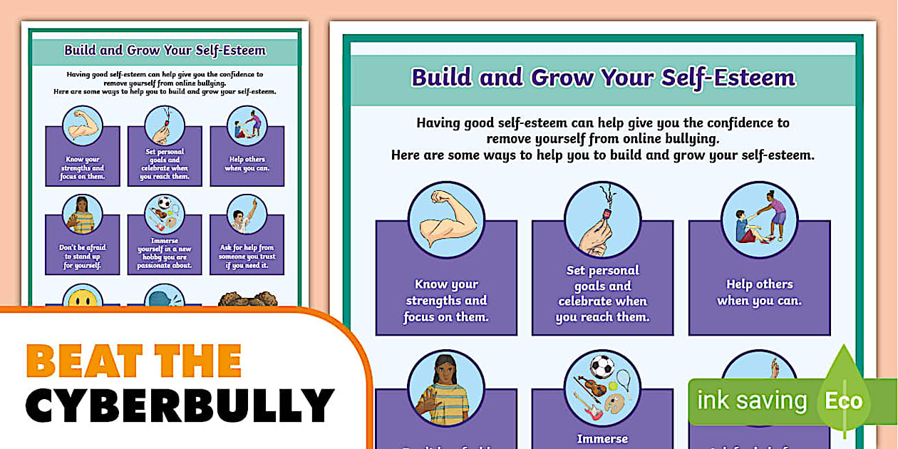 FREE! - Beat The Cyberbully- Build and Grow Your Self-Esteem