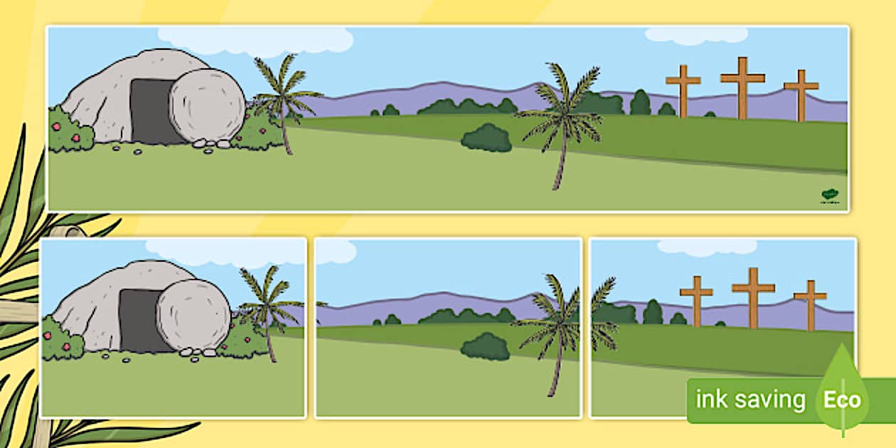 Small World Easter Background | Easter Story | Primary