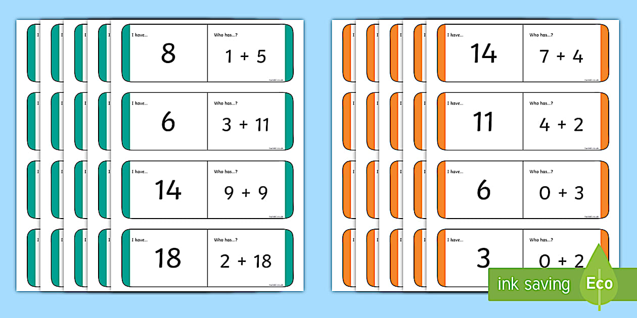 Editable Addition to 20 Loop Cards (teacher made) - Twinkl