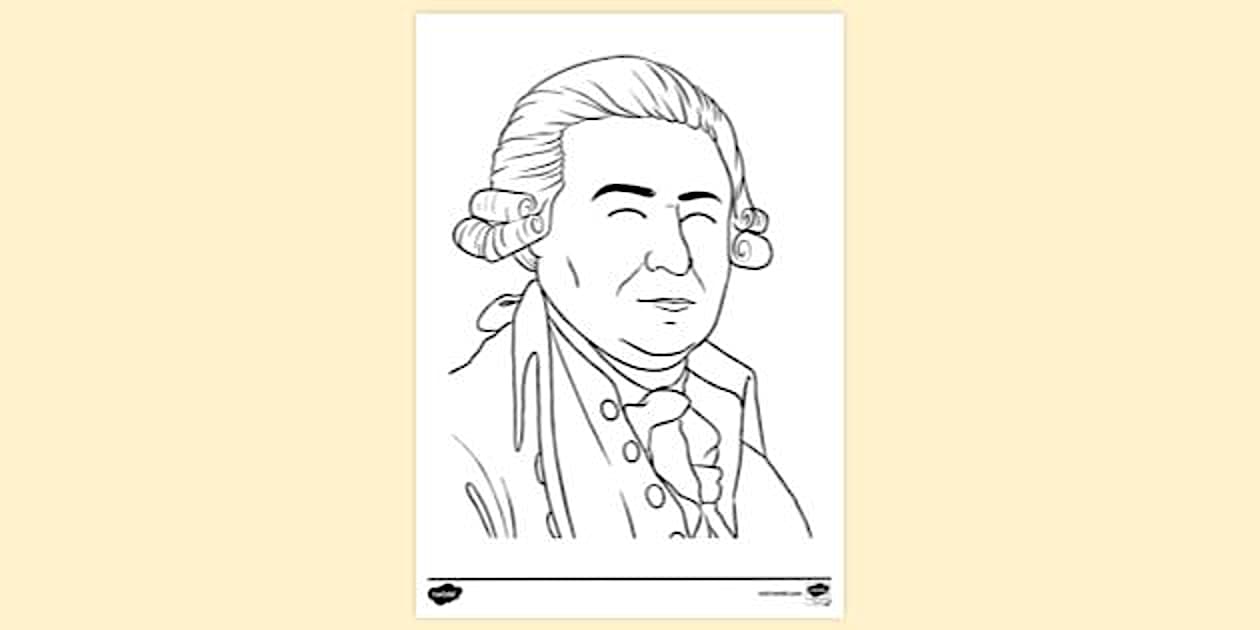 John Adams Twinkl Eyes Colouring Sheet Colouring | Colouring Sheets