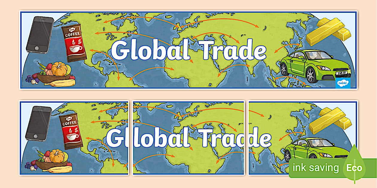 Global Trade Display Banner,global trade
