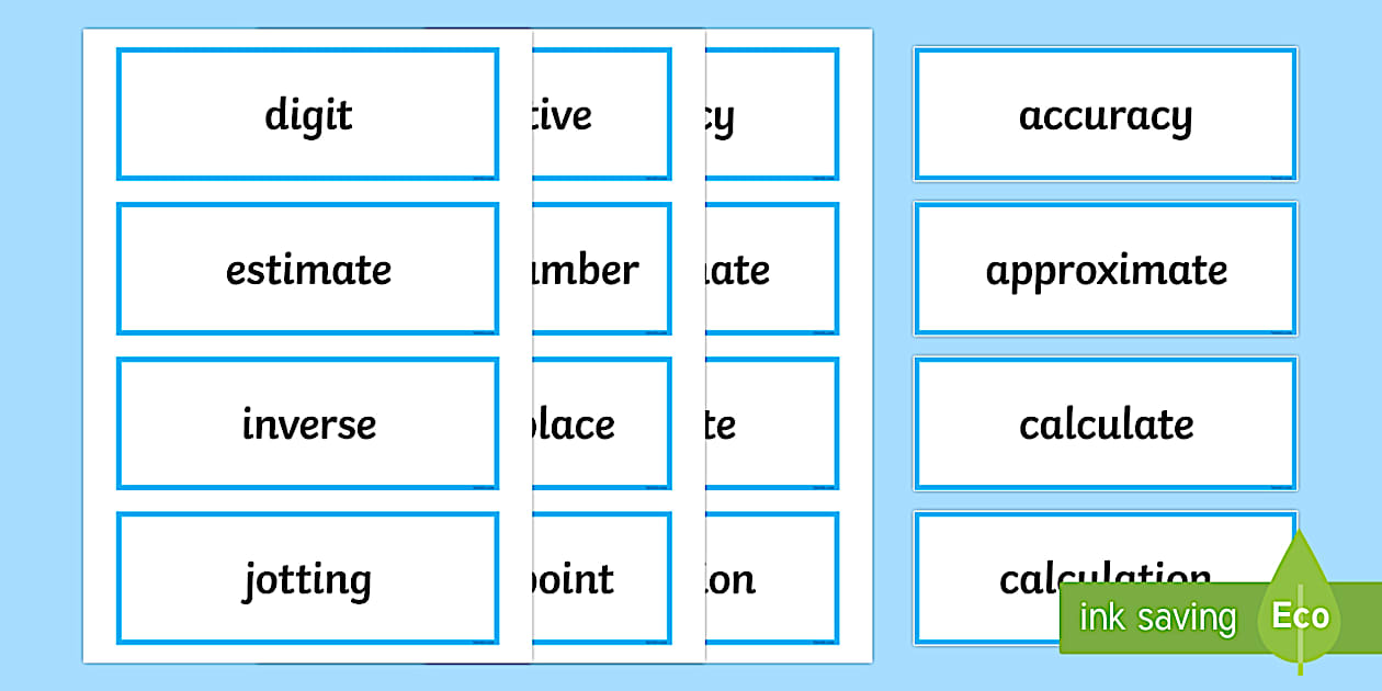 Cursive Year 6 2014 Curriculum Addition Subtraction Multiplication and