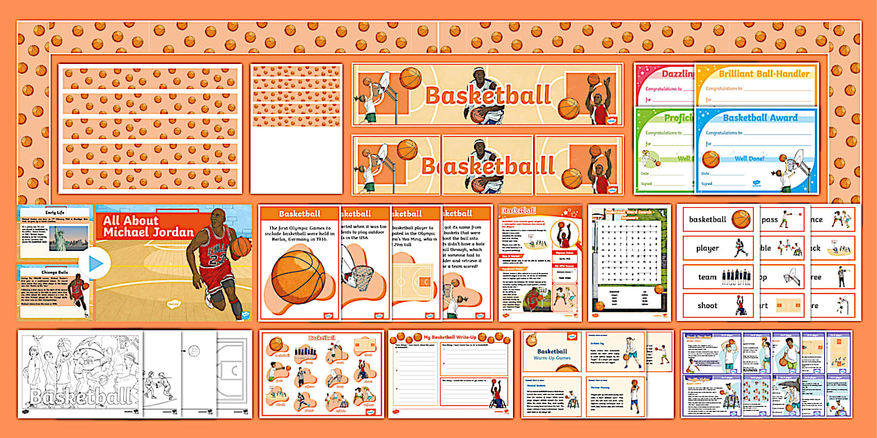 Basketball Resource Pack (Teacher-Made) - Twinkl