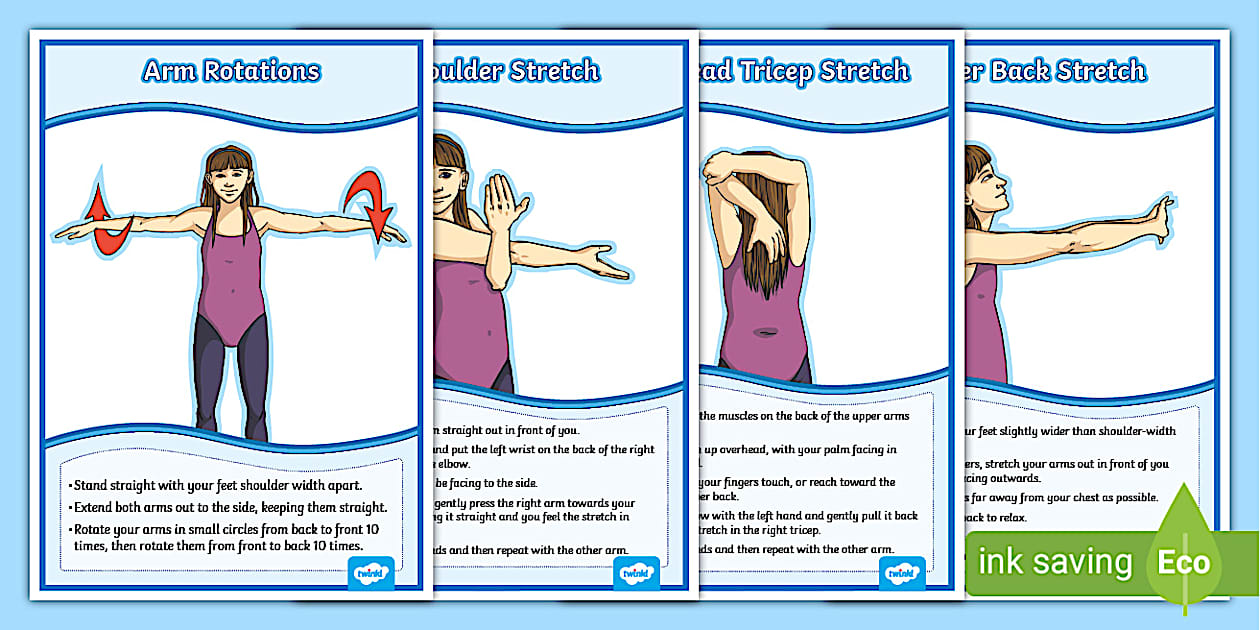 Cool-Down Stretches For Kids - Upper Body Activities