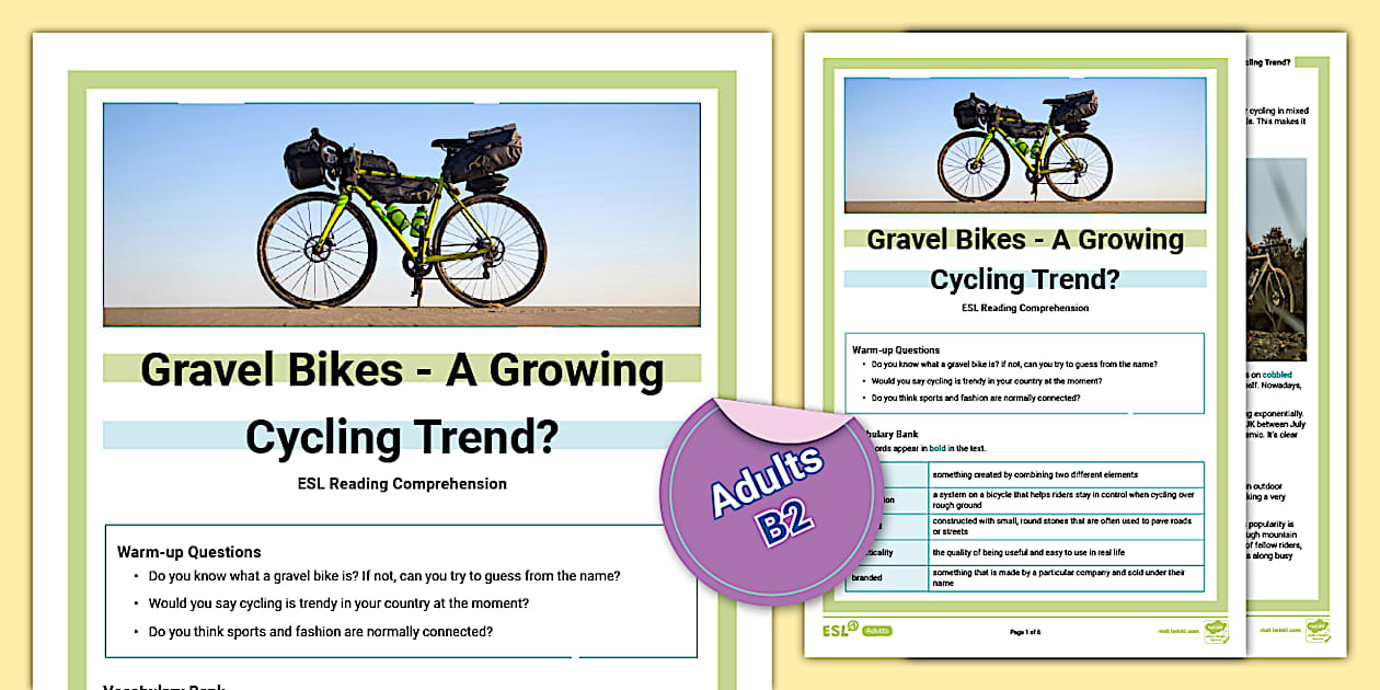 ESL Gravel Bikes (teacher made) - Twinkl