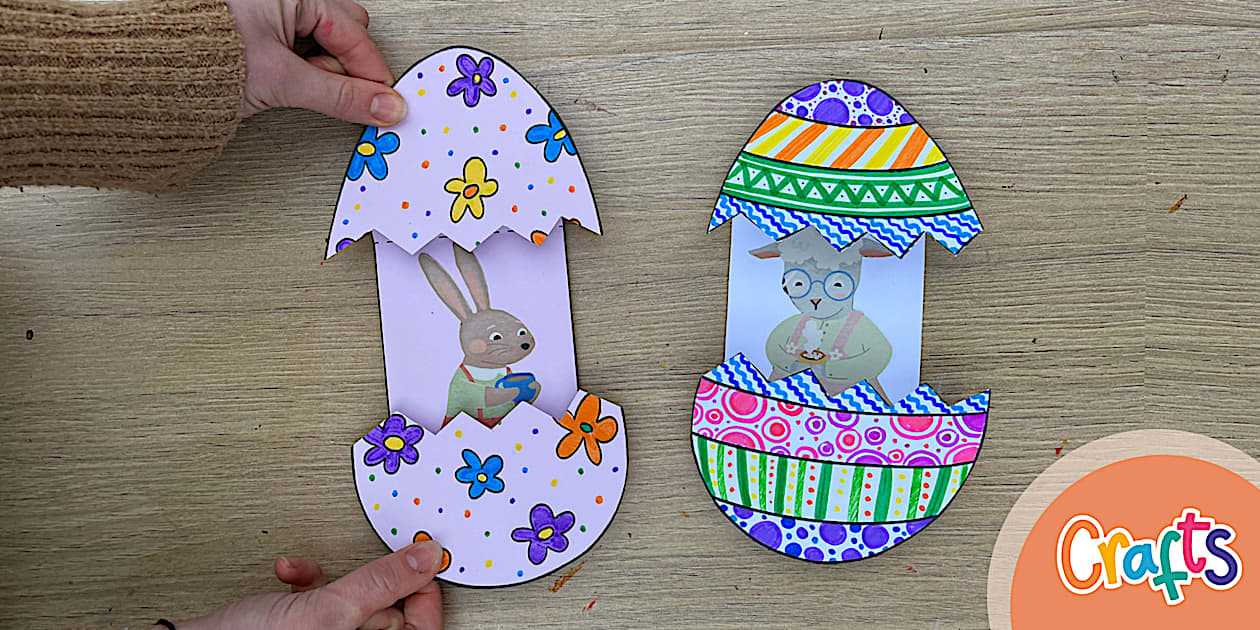 Photo Surprise Easter Egg Card | Twinkl Crafts - Twinkl