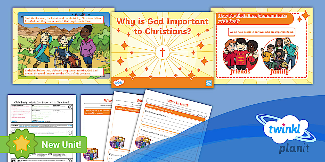 RE: Christianity: God's Importance. Year 2 Lesson 1