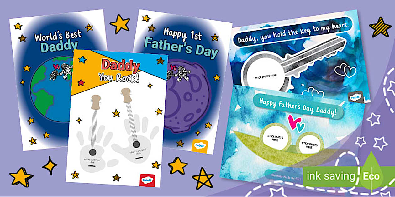 My First Father's Day Card Pack