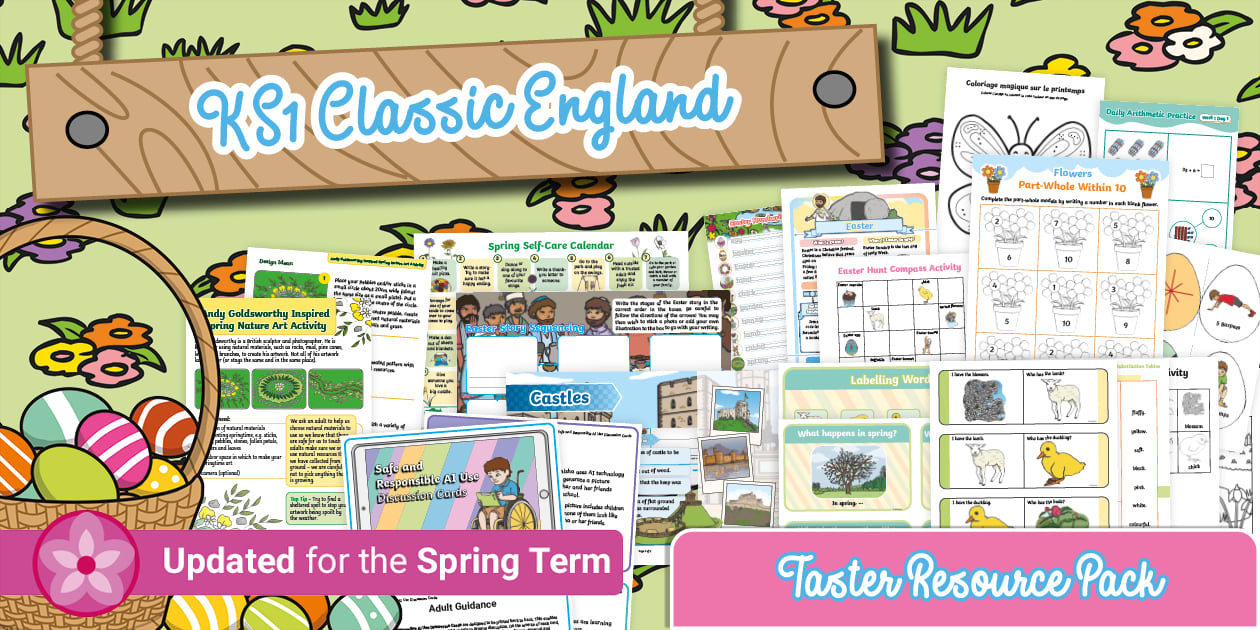 KS1 Classic England Taster Pack | Twinkl