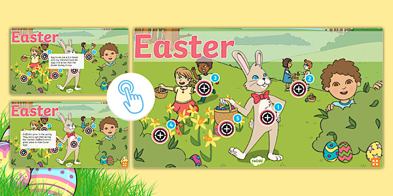 Easter Interactive Picture | Digital Resource | Twinkl USA