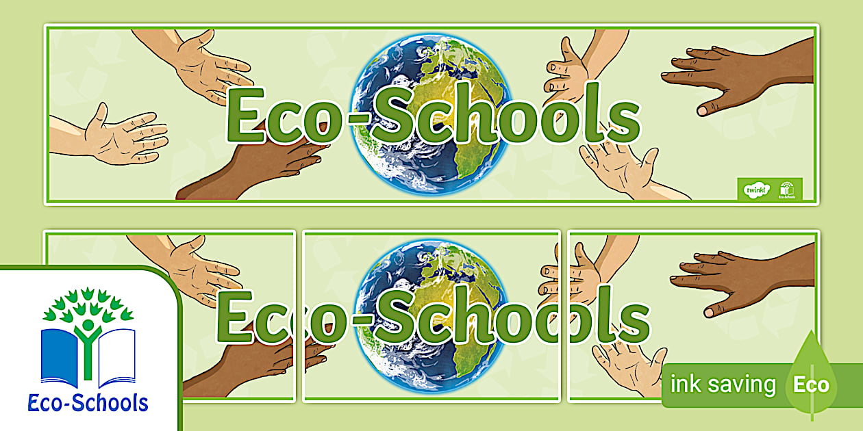 FREE! - Eco-Schools Display Banner (teacher made) - Twinkl