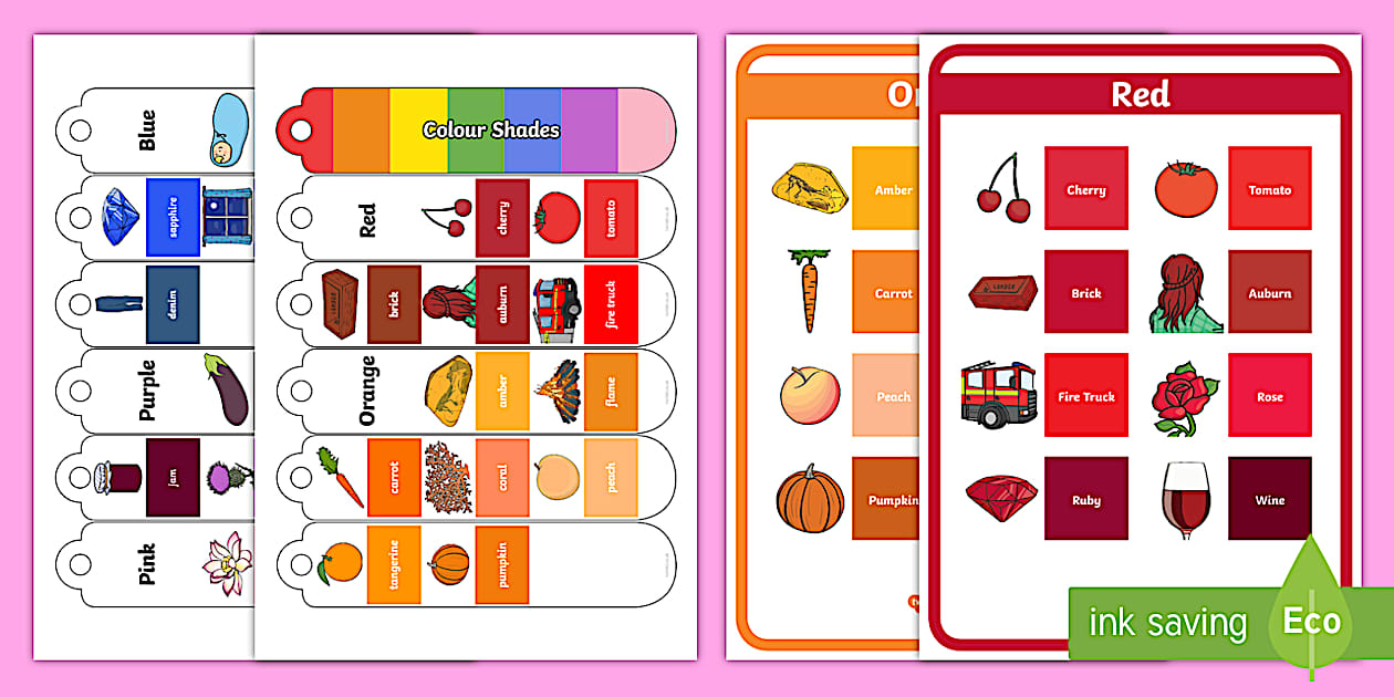 Colour Shades Pack (teacher made) - Twinkl