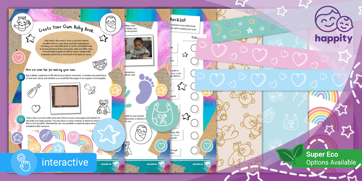 FREE! - Create Your Own Baby Book (Teacher-Made) - Twinkl