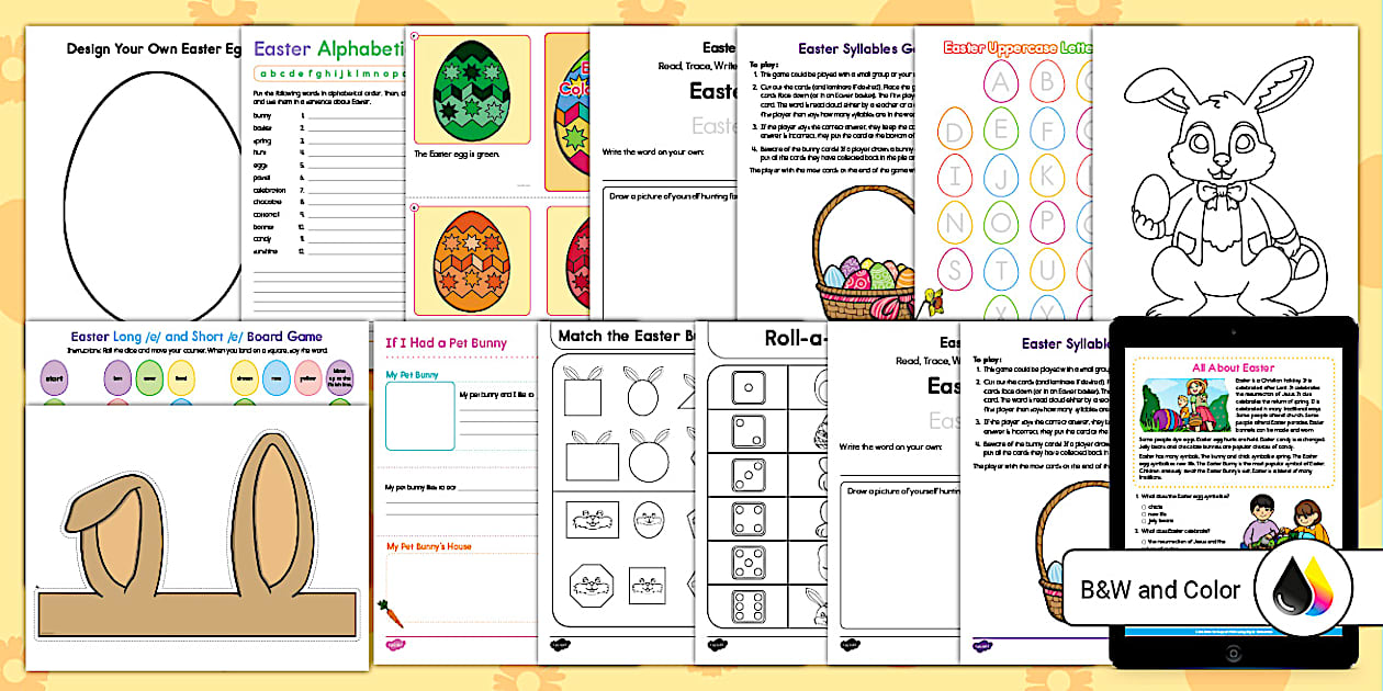 Easter Activities for 2nd Grade | Resource Pack | Twinkl USA