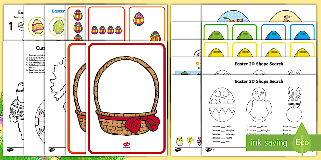 EYFS Easter Activity Pack (teacher made) - Twinkl