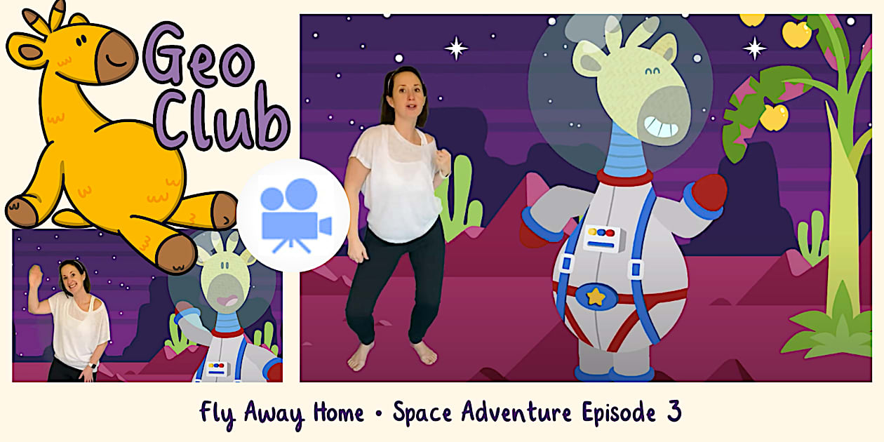 Geo's Space Adventure Episode 3 | Geo Club (teacher made)