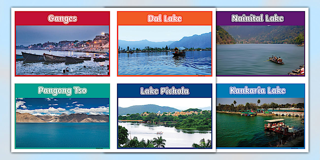 Bodies of Water Flashcards (Teacher-Made) - Twinkl