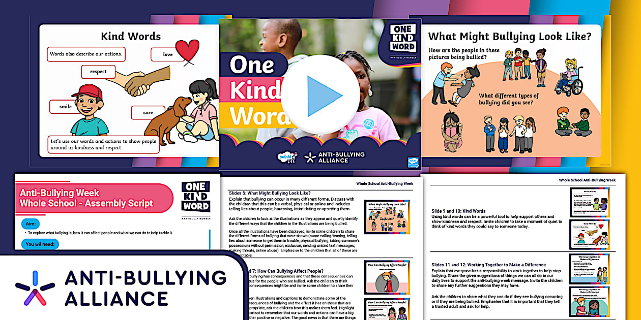FREE! - Anti-Bullying Week 2021 Assembly Ideas | Resources | Twinkl Life