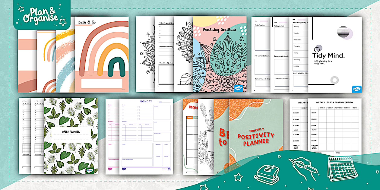 Our Most Popular Bumper Pack | Plan & Organise - Twinkl