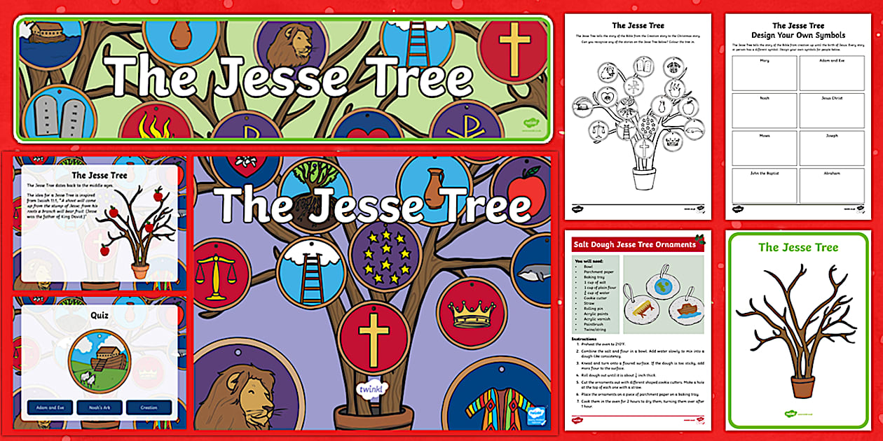 The Jesse Tree Resource Pack (teacher made) - Twinkl