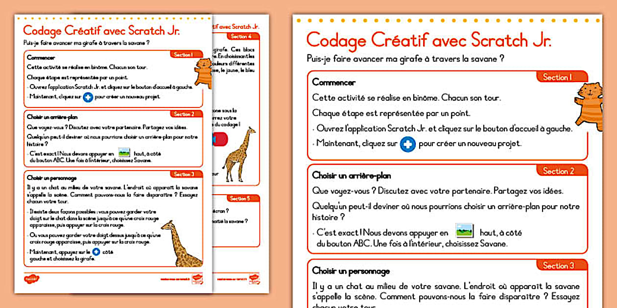 Codage Créatif avec Scratch Jr. (teacher made) - Twinkl