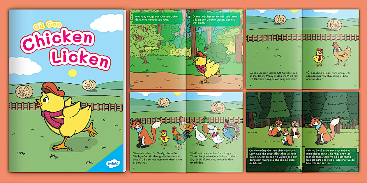 [EBOOK] Truyện Gà Con Chicken Licken (Teacher-Made)