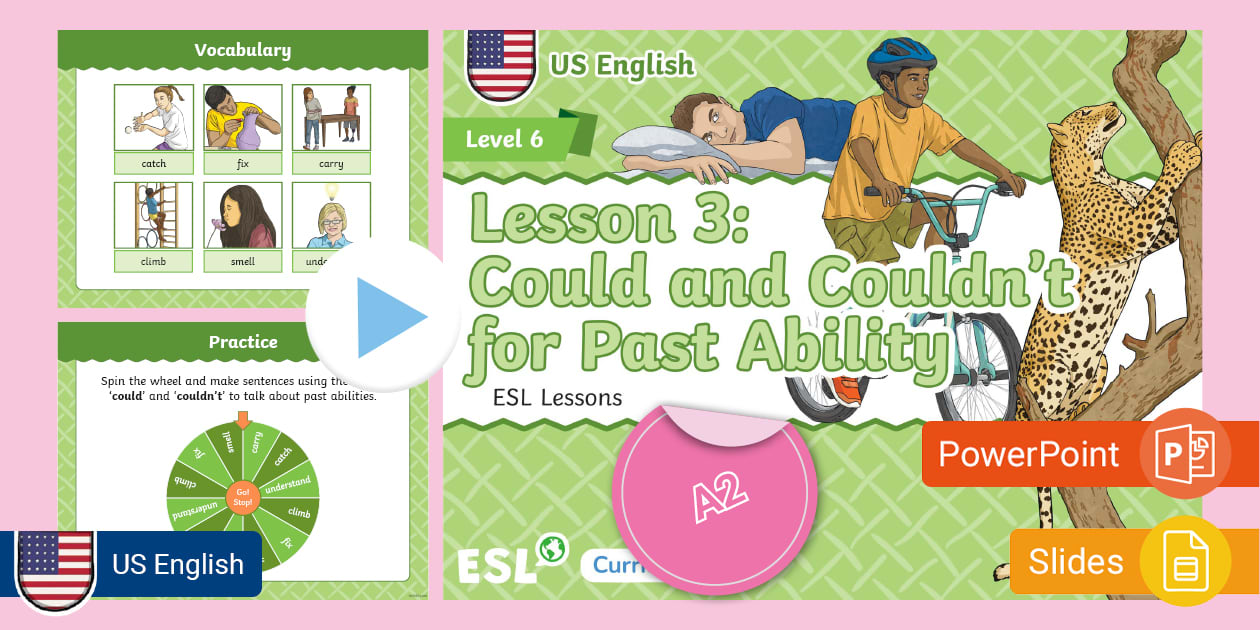 ESL Curriculum (US-English Version) Level 6 Lesson 3