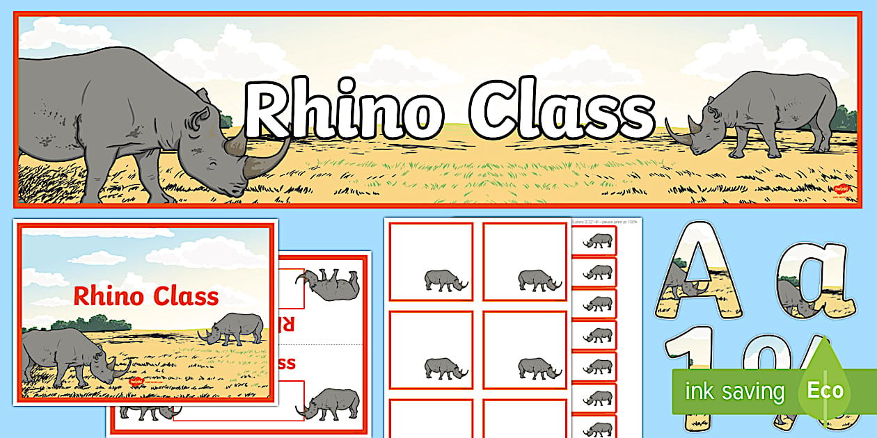 Rhino Class Resource Pack - Rhino Class Resource Pack