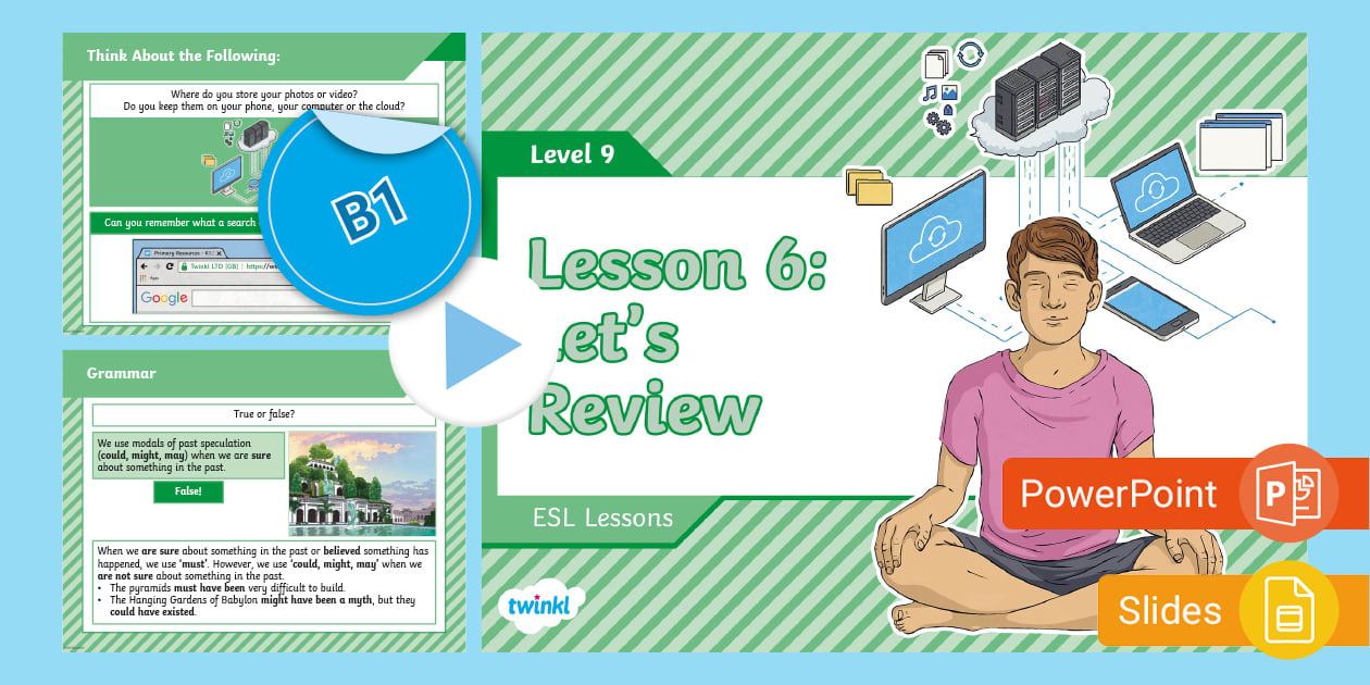 ESL Curriculum Level 9, Lesson 6 (teacher made) - Twinkl