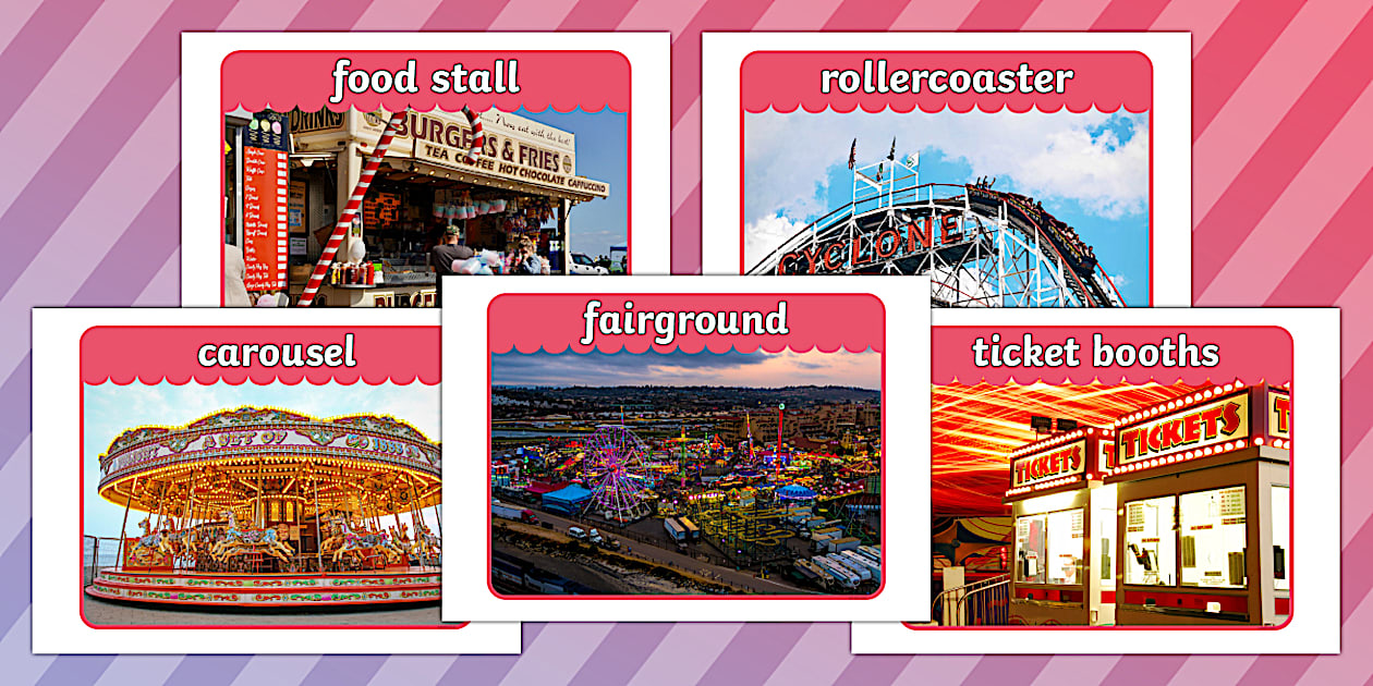 Fairground Photo Pack (teacher made) - Twinkl