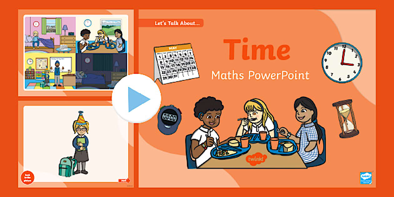 👉 Talk About Time PowerPoint (teacher made) - Twinkl