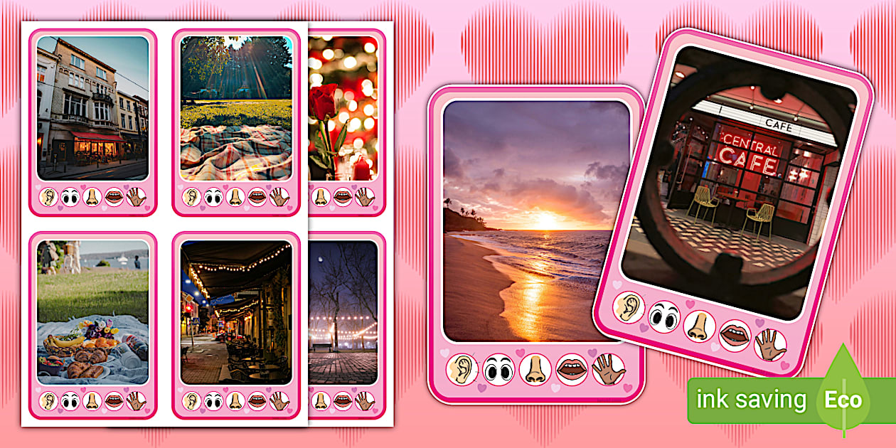 Valentine's Day Story Setting Photo Prompt Cards