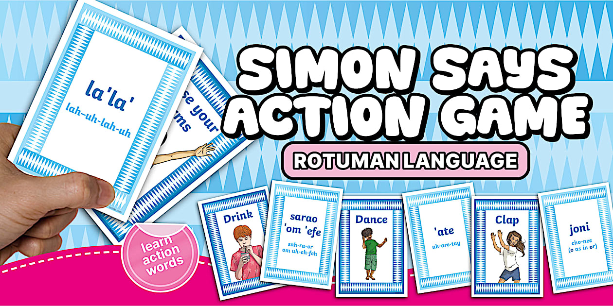 Rotuman Language: Verbs Action Game