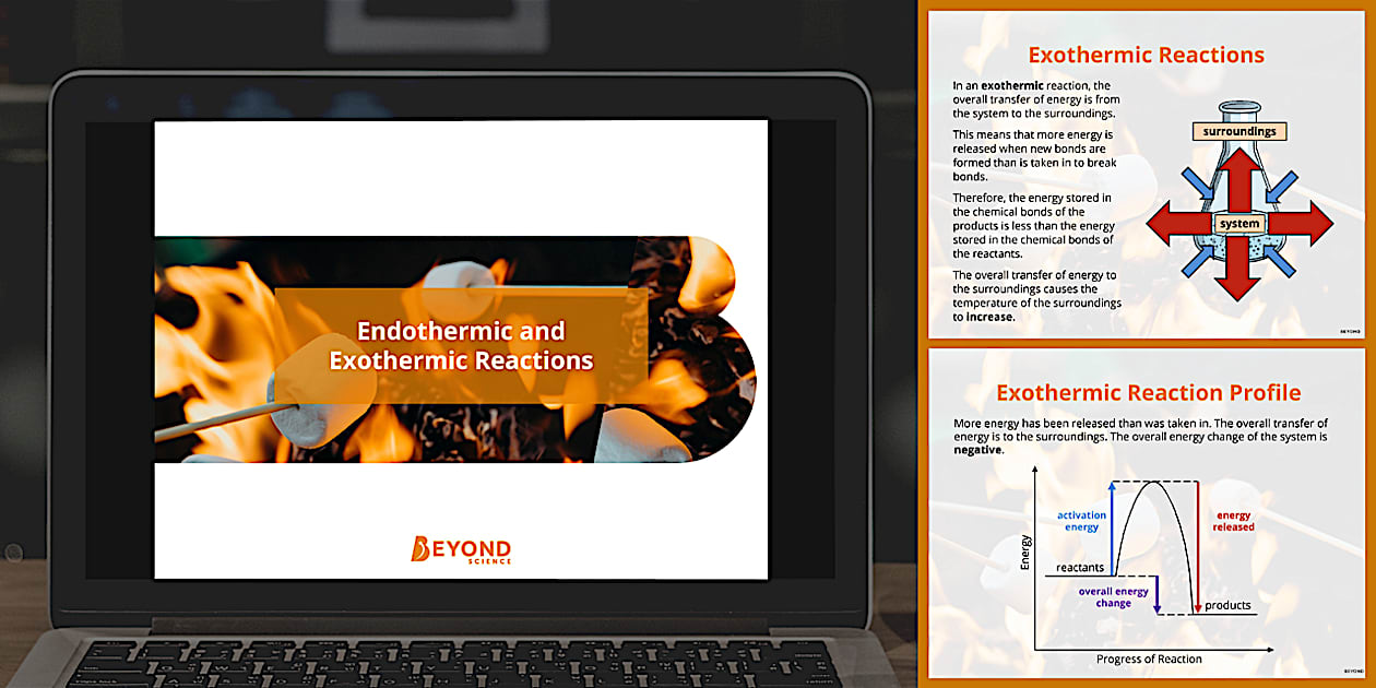 Endothermic and Exothermic Reactions - Chemistry Week PowerPoint