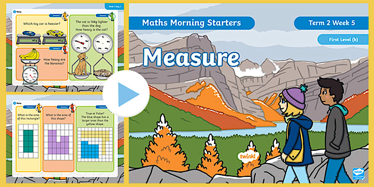 Maths Morning Starters First Level (b) Term 2 Week 5 PowerPoint