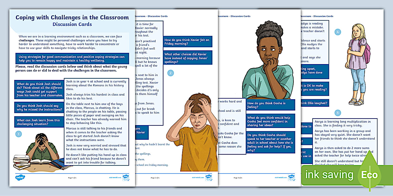 Coping With Challenges In The Classroom - Twinkl