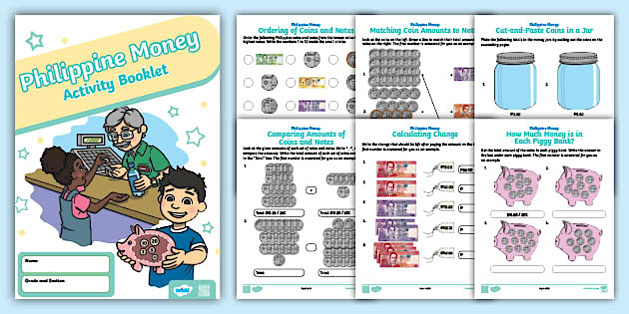 Philippine Money Activity Booklet 2| Grade 1 | Twinkl
