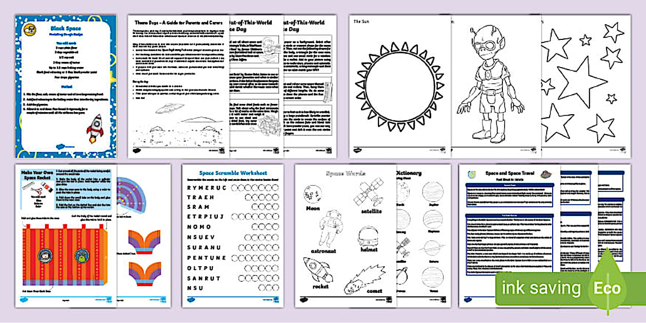 Space Day Activity Pack (Teacher-Made) - Twinkl