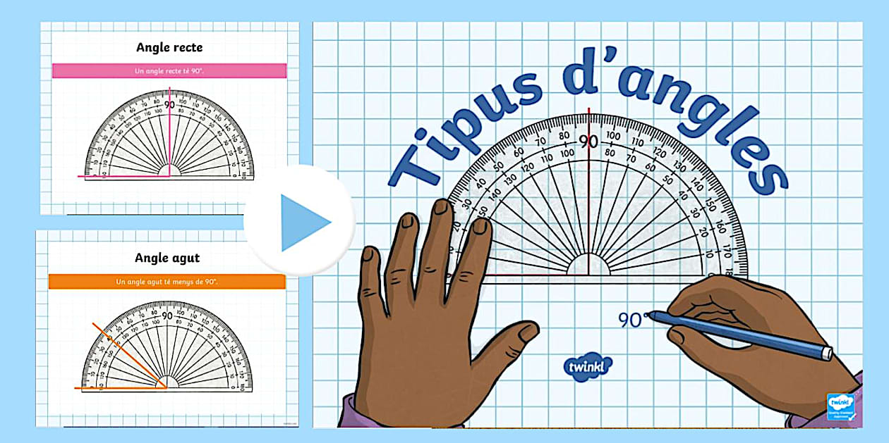 Presentació: Tipus d'angles - Català (Teacher-Made)