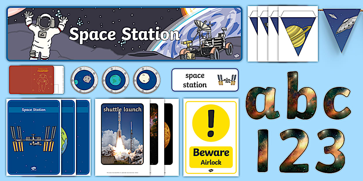 Space Station Role Play Pack-space station, role play, pack, space station