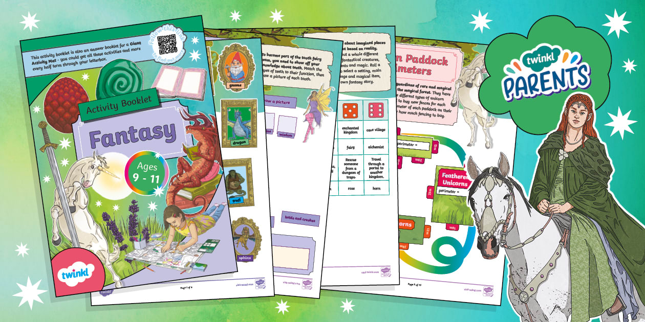 Fantasy Activity Booklet 9 to 11 Years