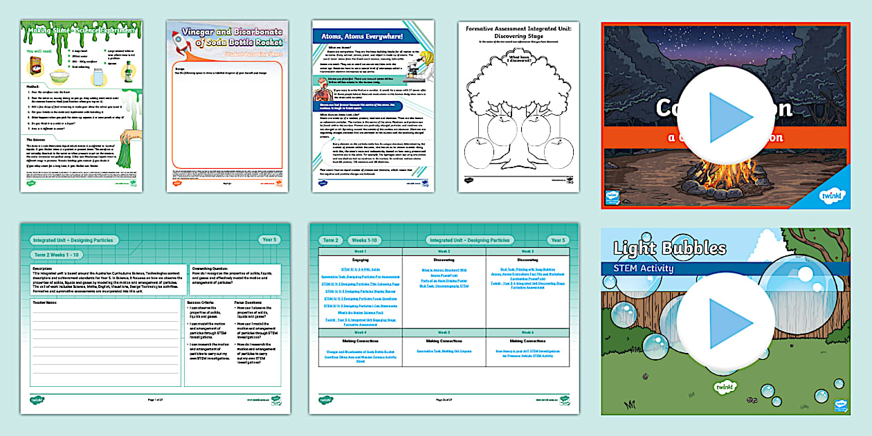 STEM IU Yr 5 Designing Particles Wk 3-4 (teacher made)