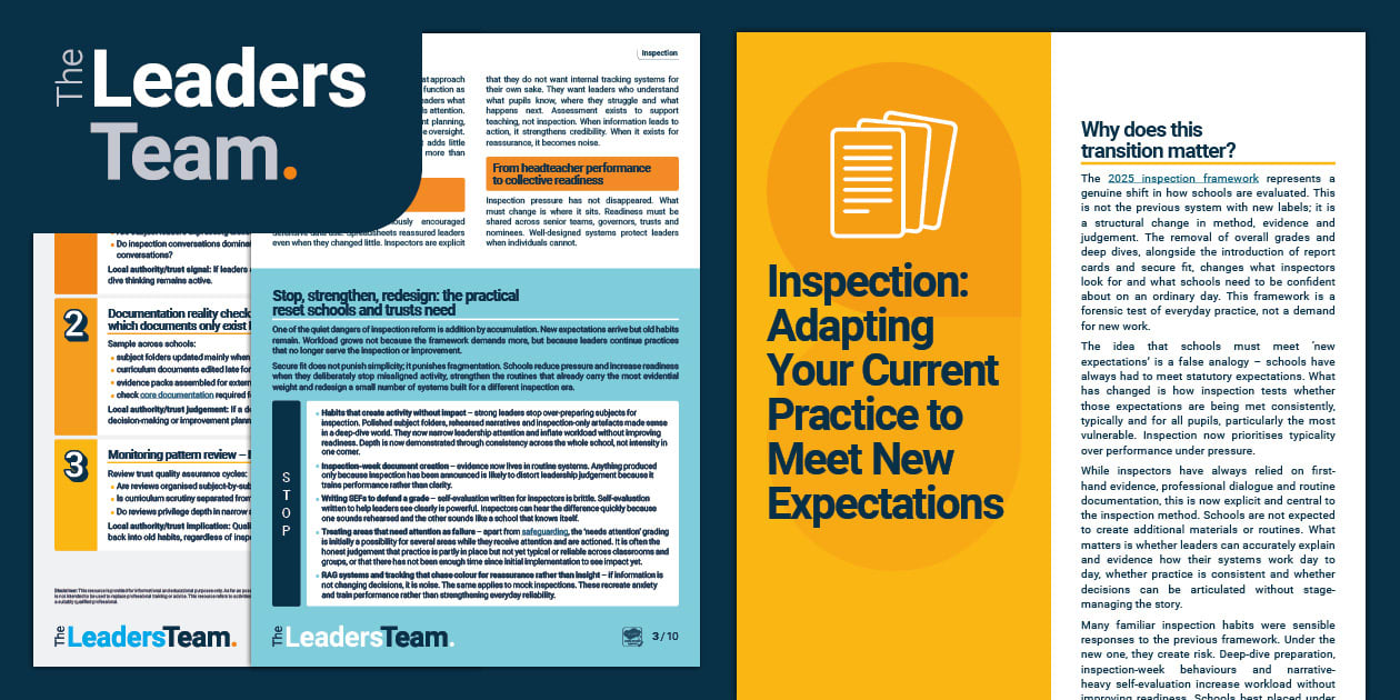 Inspection Preparation Guide