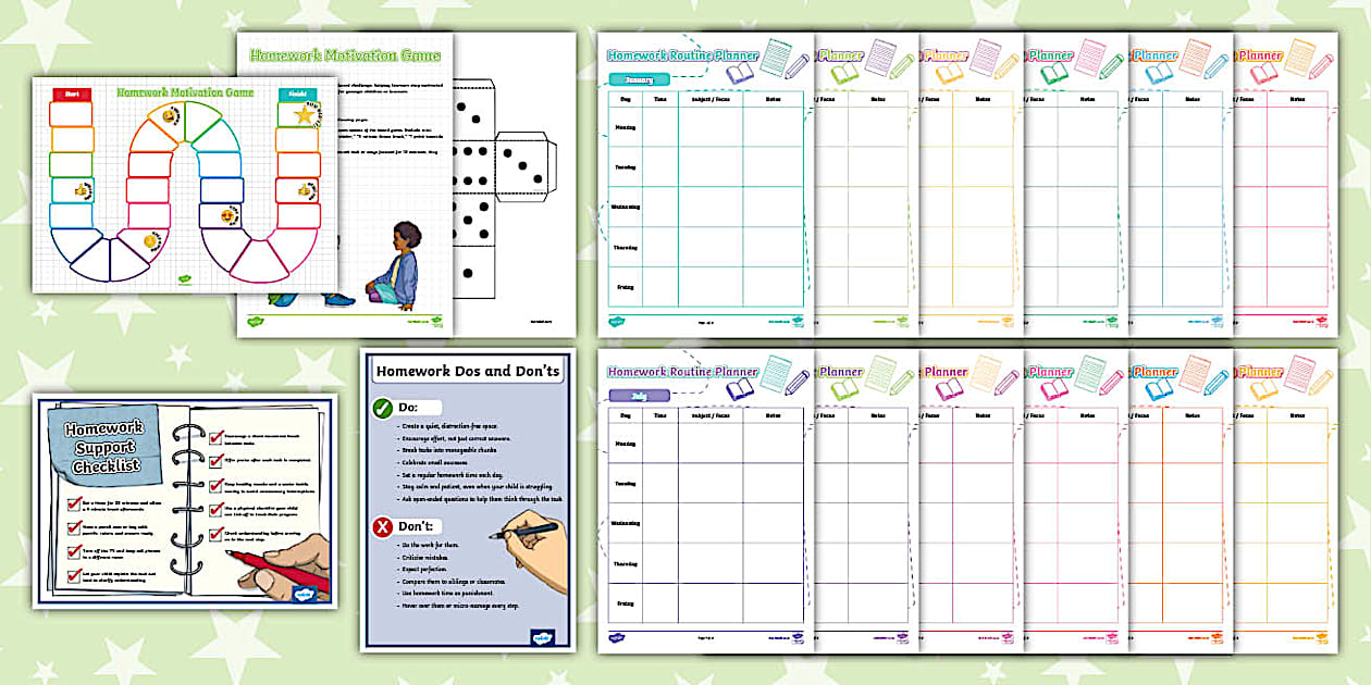 Homework Help - Parent Tips and Toolkits Resource Pack