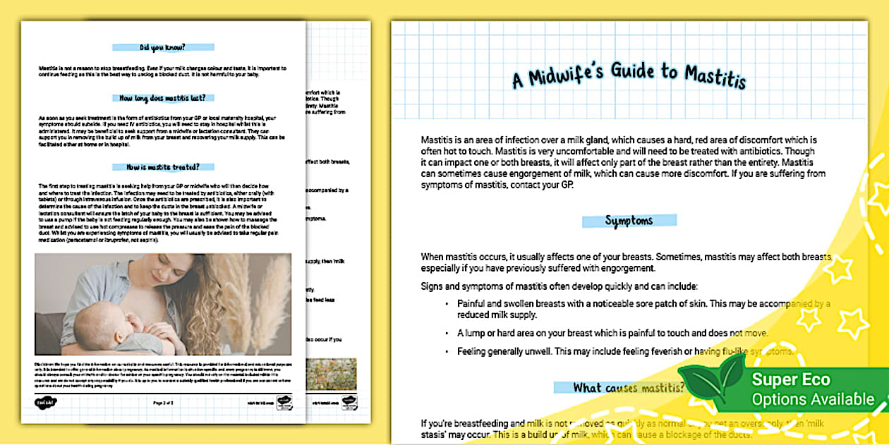 FREE! - A Midwife’s Guide to Mastitis (Teacher-Made)