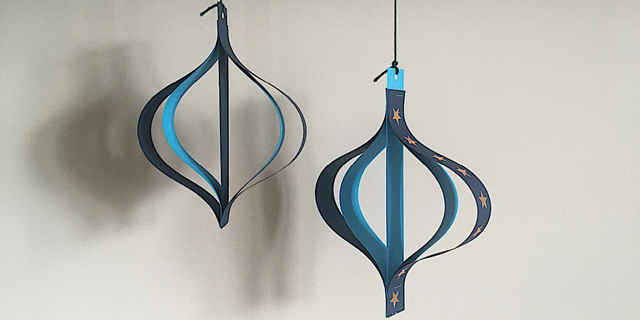 Kraftangan Aidilfitri - Hiasan Dinding Comel (teacher made)