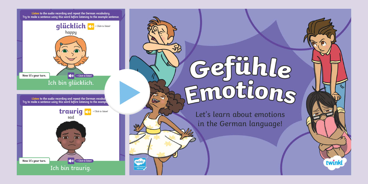 Emotions - German PowerPoint